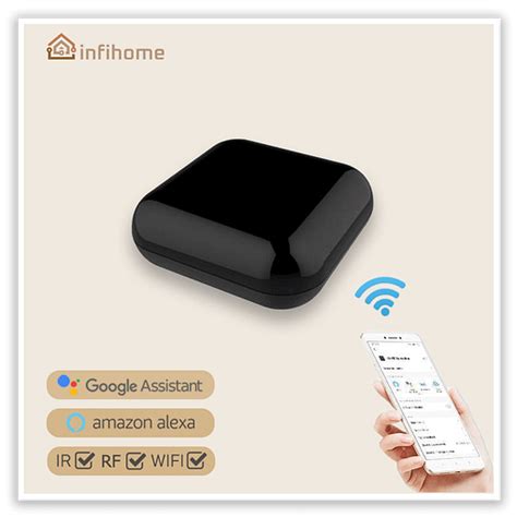 Smart IR RF Remote Control IR RF Blaster Universal Remote Controller InfiHome