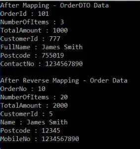 AutoMapper ReverseMap In C Dot Net Tutorials
