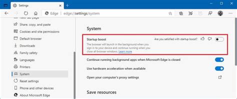How To Enable Startup Boost On Microsoft Edge Pureinfotech