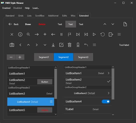 Delphistyles Fmx Style Windowsdark