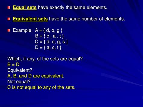 Give The Examples Of Equivalent Sets At Angela Lewandowski Blog