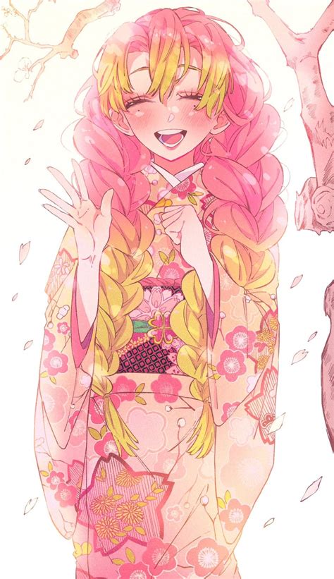 Kanroji Mitsuri Kimetsu No Yaiba Drawn By Rumic Danbooru