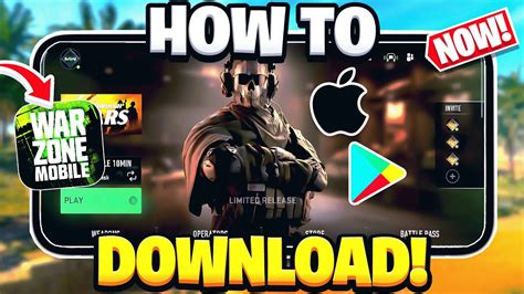 How to DOWNLOAD and PLAY WARZONE MOBILE (iOS & ANDROID)! | Call of Duty ...