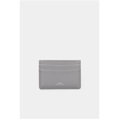 Apc Credit Card Holder André Grey Braun Hamburg