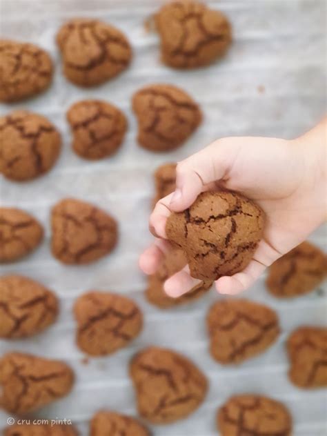 Receita Bolachas De Canela Cru Com Pinta