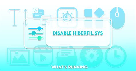 How Do I Remove Hiberfil Sys And What Is It What S Running