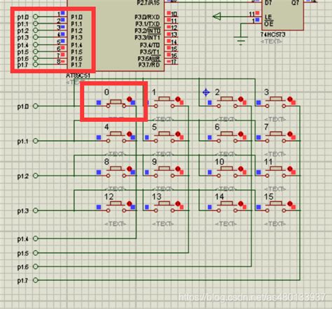 一文带你详解矩阵键盘工作原理 Csdn博客