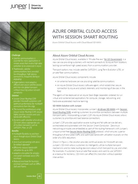 azure orbital cloud access with session smart routing pdf microsoft