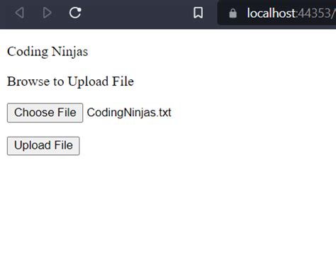 ASP NET FileUpload Naukri Code 360