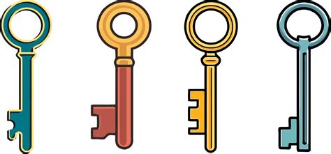 set of various shape key illustrations 25252285 png