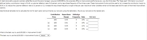 Solved Life Do Not Round Intermediate Calculations Round