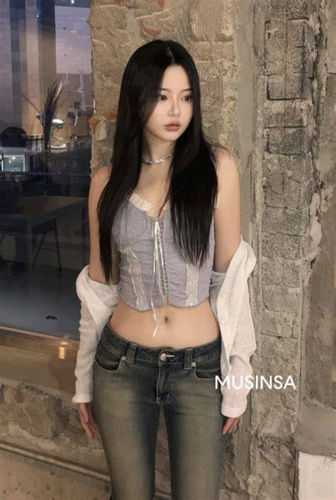 익스파이어드걸 익스파이어드걸 Ariel 아리엘 탑 더스티 블루 S 후루츠패밀리 위시버킷