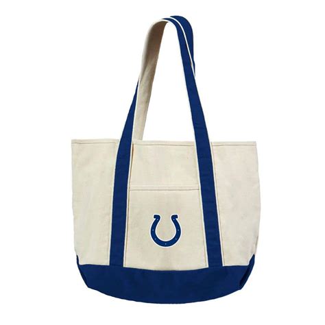 The Northwest Group Indianapolis Colts Nfl Canvas Tote Bag With Colored