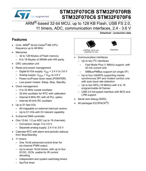 【单片机】stm32 Arm Cortex M0 微控制器特性概述 双排 Tssop封装好手工焊接的stm32芯片，双排stm32 M0系列