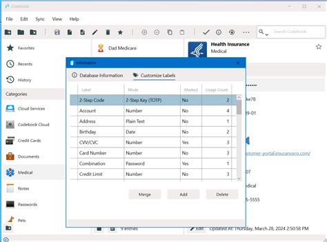 Codebook Password Manager And Data Vault Zetetic