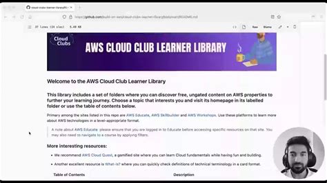 aws developers on linkedin aws cloud clubs learner library