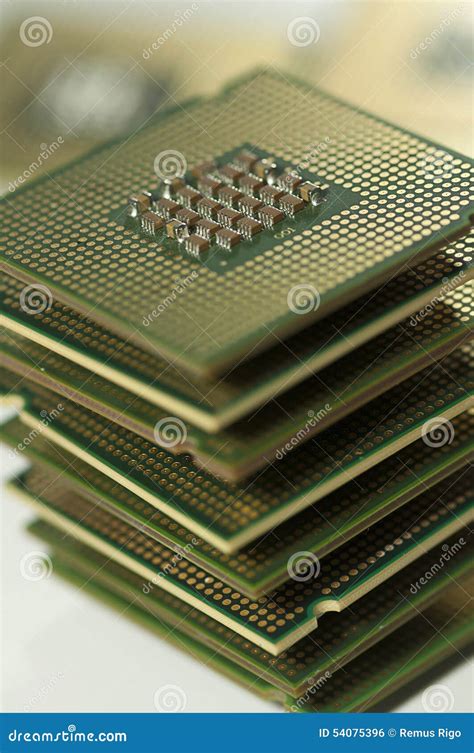 Cpu Tower Stock Photo Image Of Electronics Component
