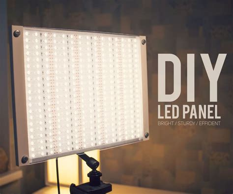 Super Bright Variable Brightness Led Panel Led Panel Led Diy Diy Led Lighting Ideas