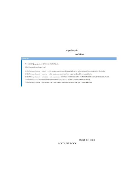 mysql 8 0 ocp 1z0 908认证考试题库详解与答案 csdn文库