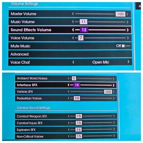 SR22 PS5 Audio Options Anyone Have Any Better Settings Put Everything To 5 15 Except For