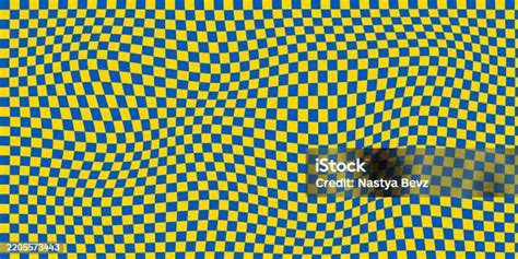 체크 무늬 패턴 배경 벽지 질감 배경 기하학적 디자인 우크라이나 국기 색상 파란색과 노란색 0명에 대한 스톡 벡터 아트 및 기타 이미지 Istock
