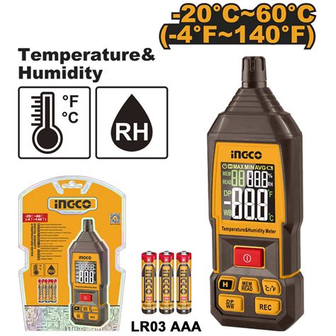 Ingco Digital Humidity And Temperature Meter Gimme Online