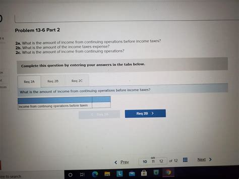 Solved Required Information Problem 13 6aa Income Statement