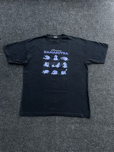 Vintage Vintage Y2k Humor Swiss Kamasutra Cow Sex T Shirt Grailed