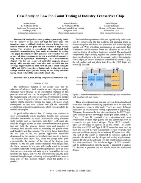 Lpct Controller Types On Transceiver Chip On Pin Count Testing Pdf