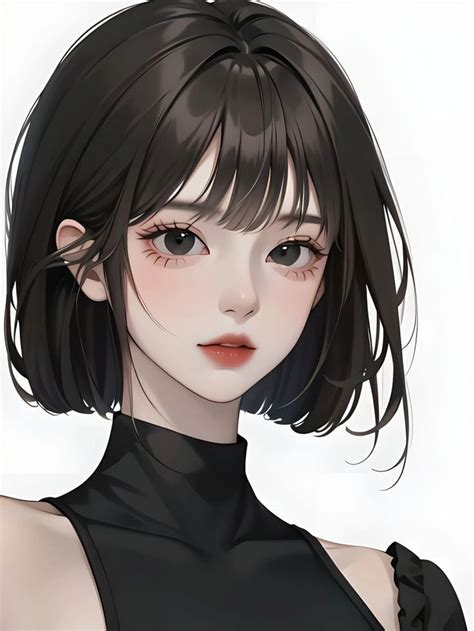 Pin Oleh Zephyree Di Animasi Gadis Seni Digital Gambar Wajah Kartun Gadis Seni