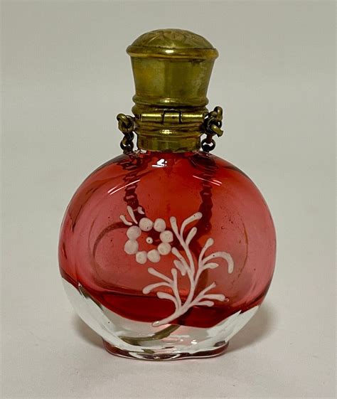 Antique Ruby Red Scent Bottle