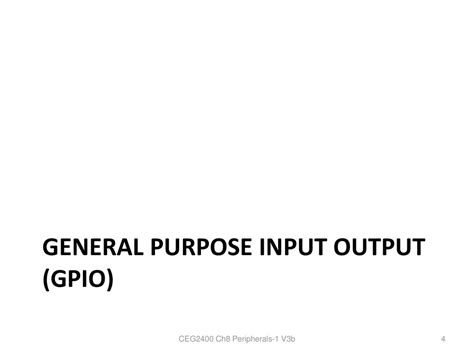 MCU Peripherals Introduction Ppt Download