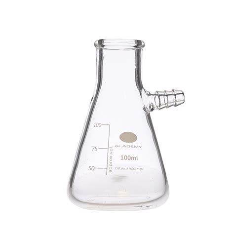 E8r06968 Academy Filter Flask With Side Arm 100ml Pack Of 8