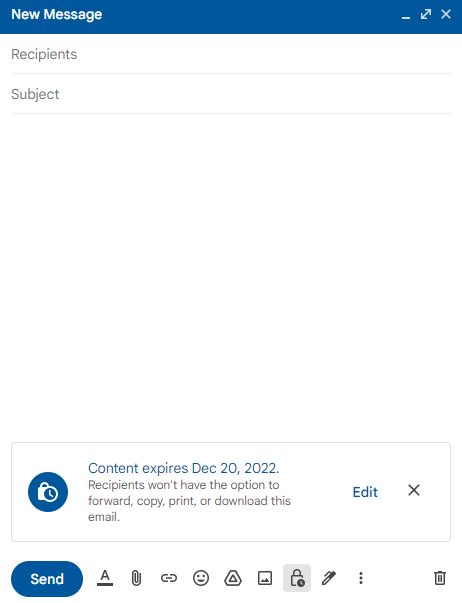 How To Send A Secure Email In Gmail