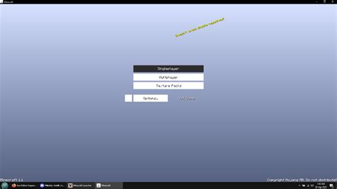 Broken Textures And Ui After Loading A World On Version 11 Java Edition Support Support
