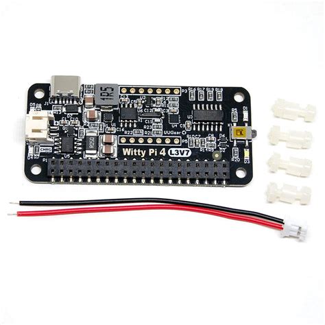 Witty Pi L3v7 Realtime Clock And Power Management For Raspberry Pi