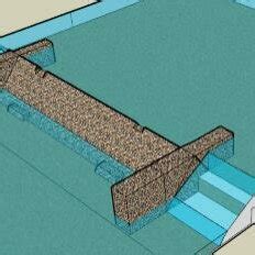 The Design Of Dam Weir Download Scientific Diagram