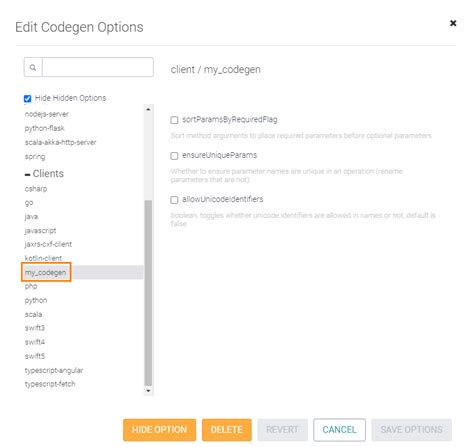 Codegen Templates Swaggerhub Documentation