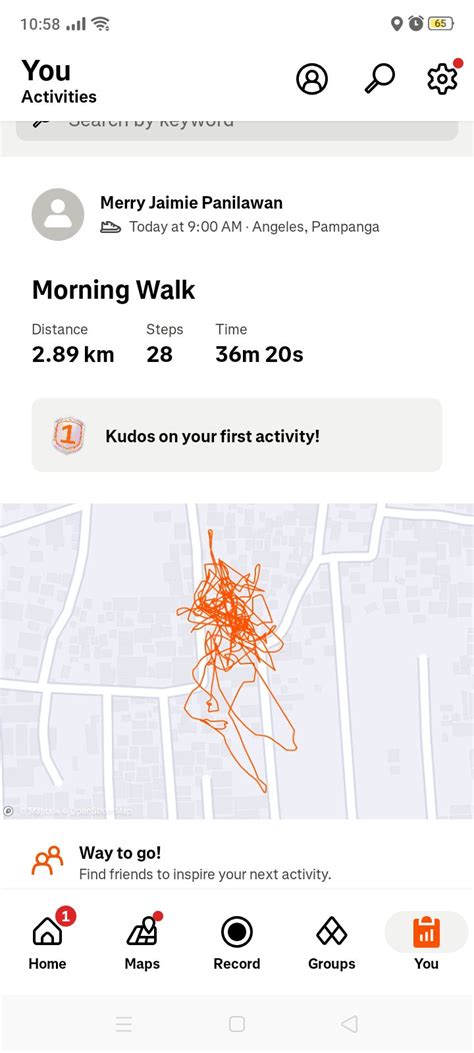 Strava Runner First Time User Gina Gaslight Lang Po Ba Ko Ng Strava