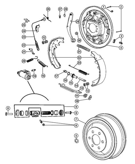 A Detailed Guide 2001 Dodge Ram 1500 Rear Drum Brake Diagram