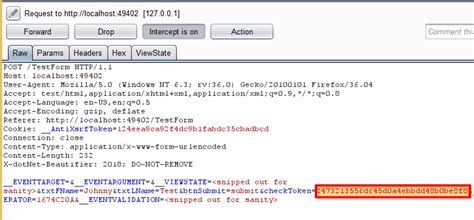 using recursive grep to test per request csrf token protected pages