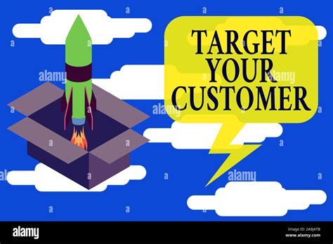 Conceptual Hand Writing Showing Target Your Customer Concept Meaning