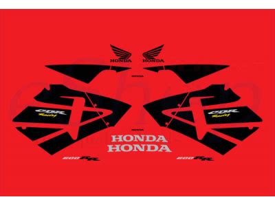 Cbr 600rr 2005 Set 1 Eshop Stickers