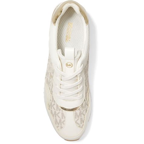 Michael Michael Kors Womens Raina Runners Women Vanilla Flannels