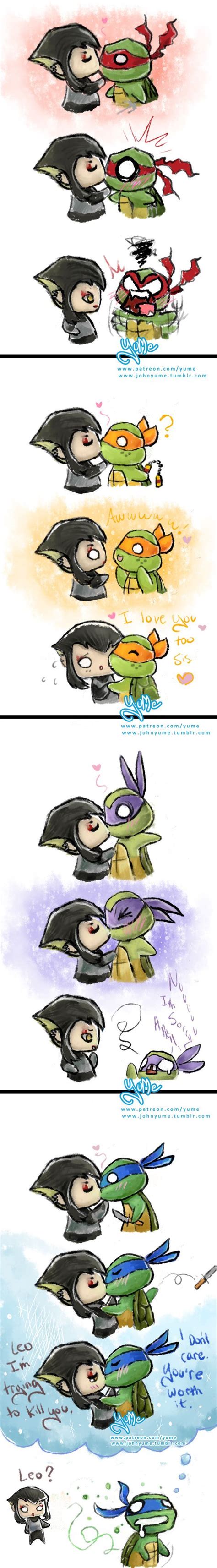 23 Best Tmnt Leo And Karai Images On Pinterest Tmnt Leo Teenage