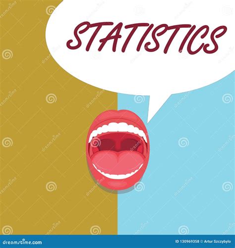 Handwriting Text Statistics Concept Meaning Science Collecting Analyzing Numerical Data In