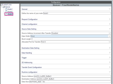 How To Configure The Linked List Mode In Stm32cube Stmicroelectronics Community