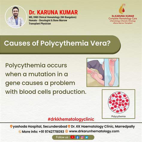 The Cause Of Polycythemia Vera Is Not Fully Understood Mutation Of Jak2 Janus Kinase 2 Gene