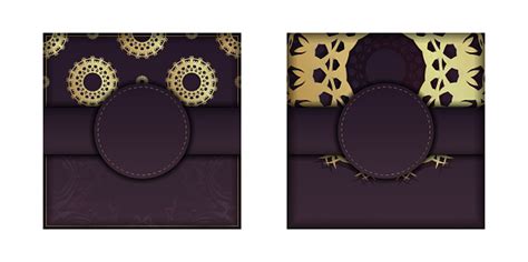 추상적인 금 장식이 있는 부르고뉴 색상의 축하 브로셔는 인쇄할 준비가 되어 있습니다 0명에 대한 스톡 벡터 아트 및 기타 이미지 0명 금색 꽃 식물 Istock