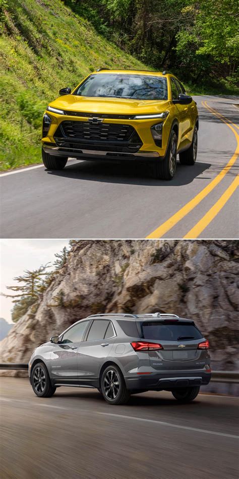 2024 Chevy Trax Vs Chevy Equinox Comparison